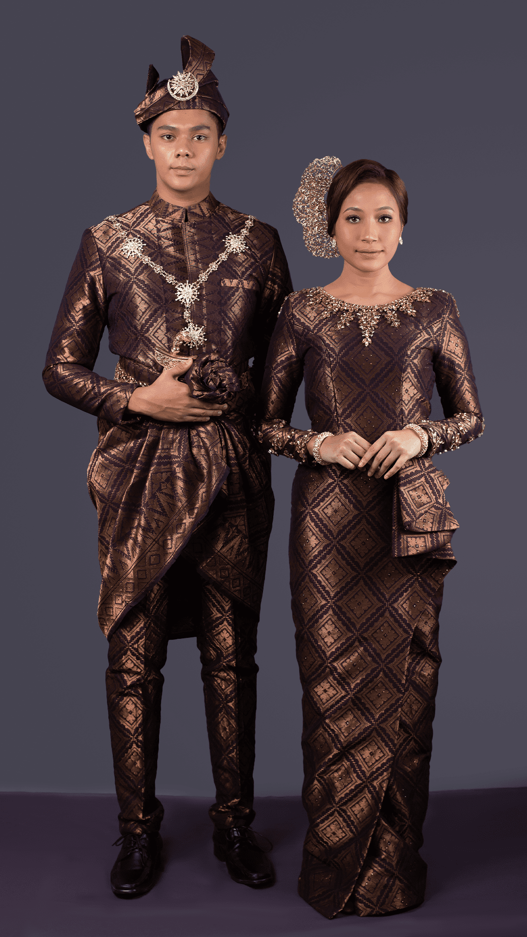 Dress Leia Bronze Pearl – NikahSatu